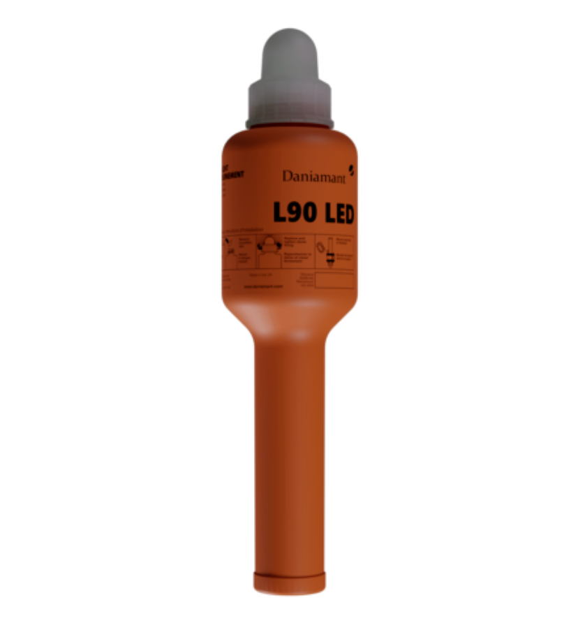 L90 LED Redningslys uden holder – Marinelageret.dk