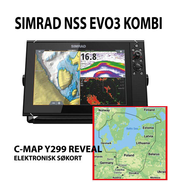 SIMRAD NSS EVO3 7" inkl.Kort – Marinelageret.dk