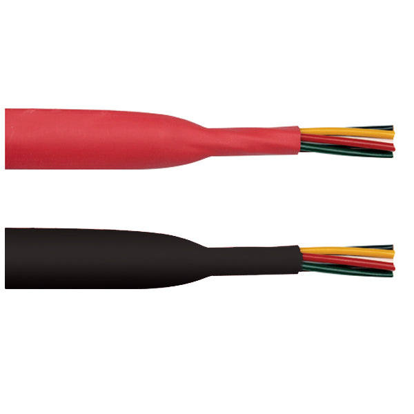 Krympeflex 7 stk. af 15cm rød fra indvendig ø19,1 til ø9,5mm ...