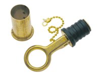 BILGE PLUG 25MM BRASS – Marinelageret.dk