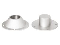 ALU. BASE PEDESTAL CONICAL – Marinelageret.dk